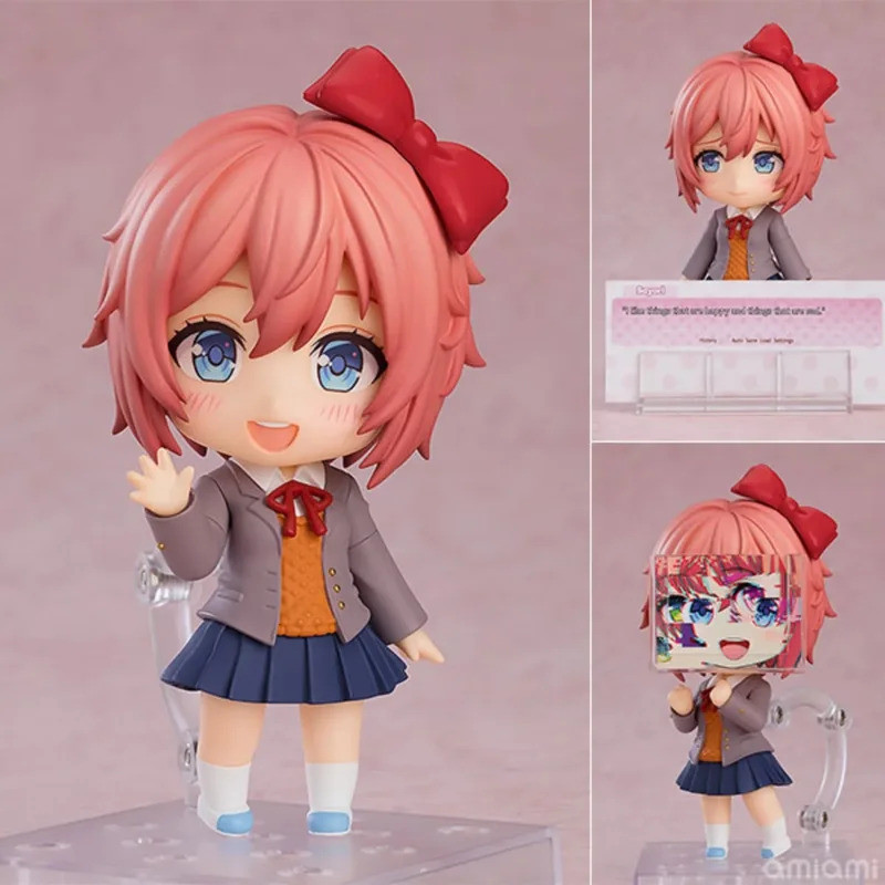 #2250 Doki Doki Literature Club! Sayori Anime Girl Figure #2283 Yuri ...