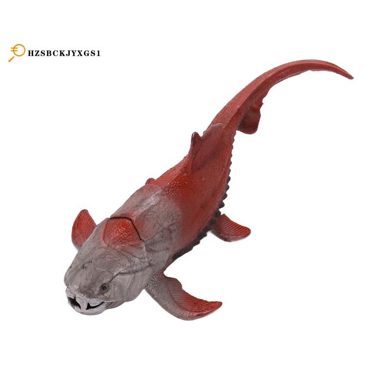 20Cm Dinosaurs Model Toy Dunkleosteus Dinosaur Fish Decoration Action ...