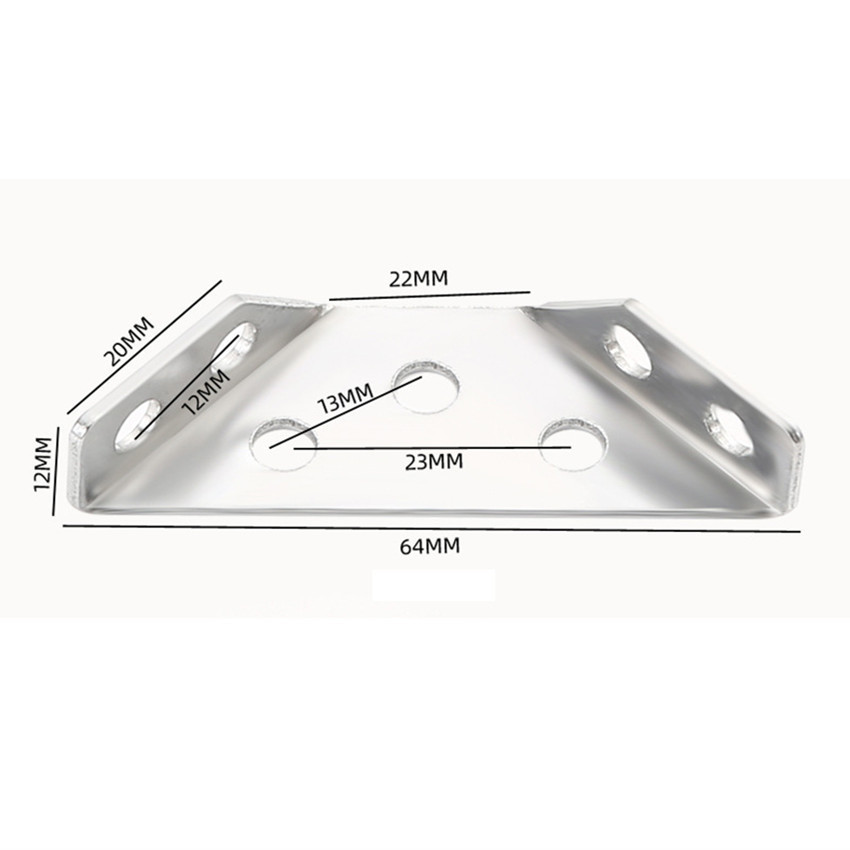 10PCS Universal Furniture Corner Connector, Angle Fasten Connector ...