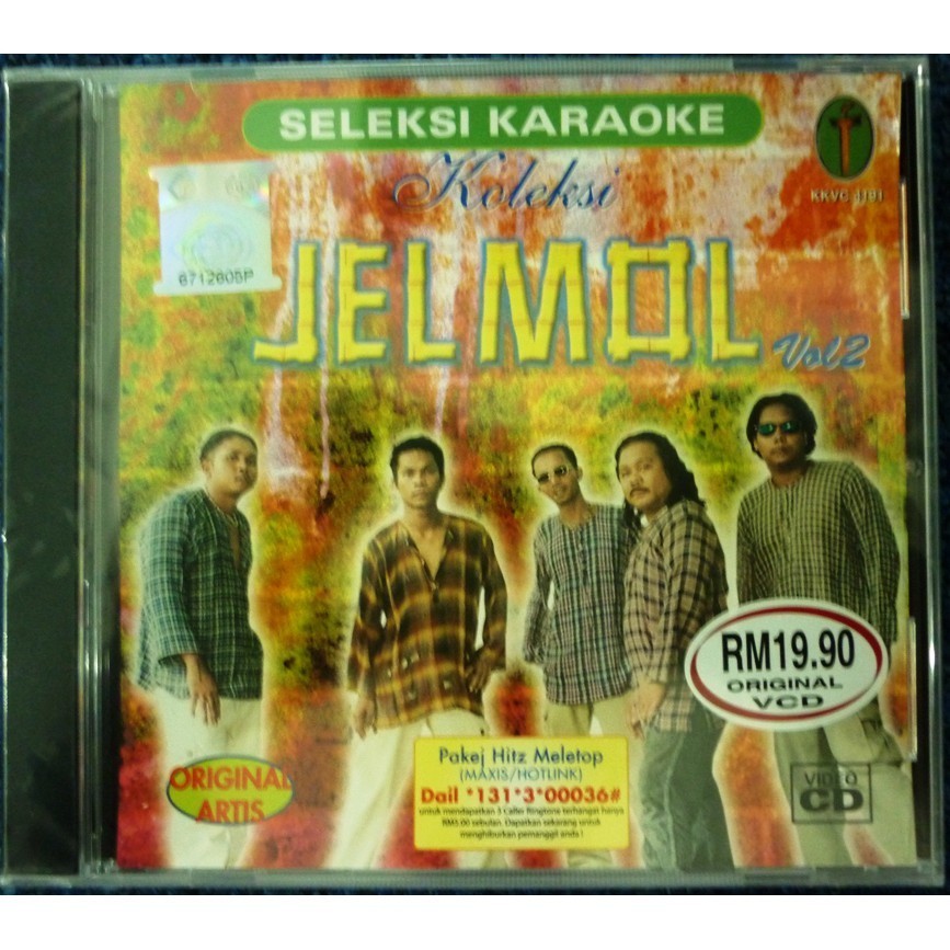Koleksi Jelmol Vol.2 VCD Karaoke Original New And Sealed | Shopee Malaysia