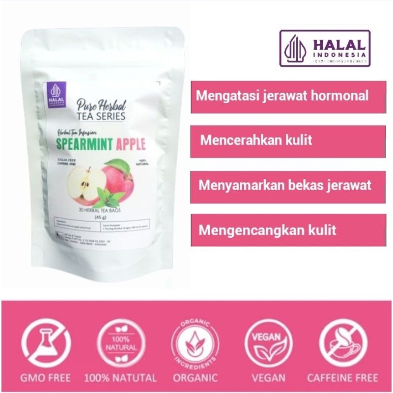 Tempatan ELIF TEA Spearmint Tea Teh Spearmint & Buah Pure Herbal Tea ...