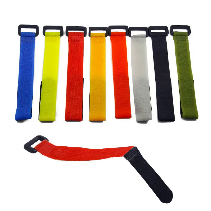 5/10/20pcs Fishing Rod Tie Holder Strap Suspender Fastener Hook Loop ...