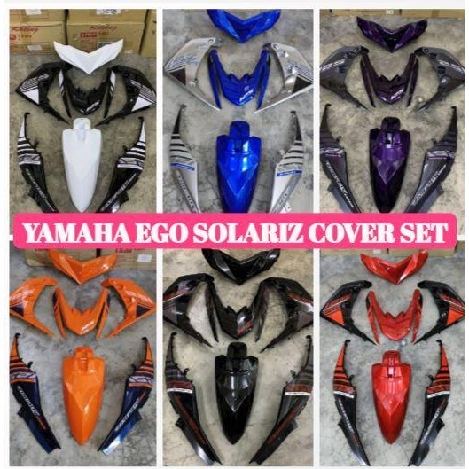 YAMAHA EGO SOLARIZ COVER SET STIKER SIAP TANAM BATMAN (2TH) BWCI+BG ...
