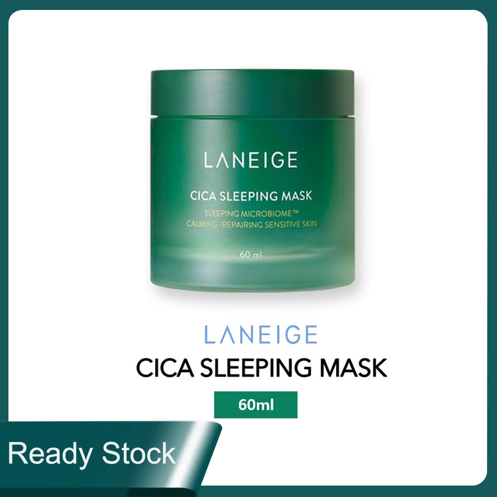 Laneige Cica Sleeping Mask 60ml Centella Green Night Repair Soothing ...