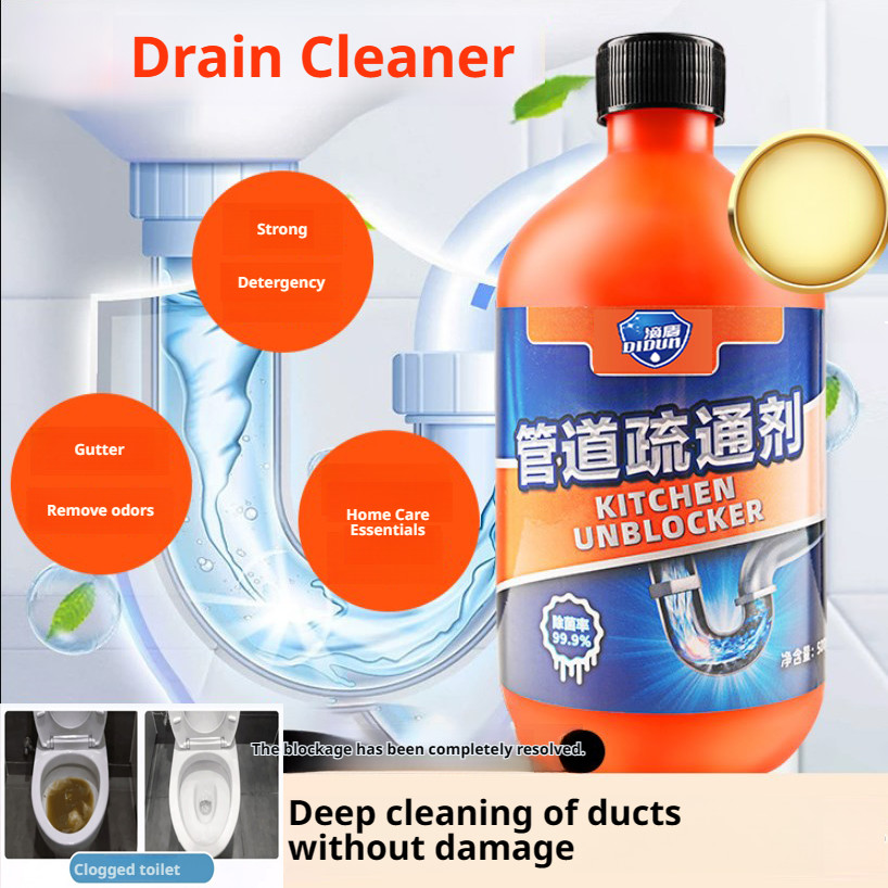 Toilet Sewer Pipe Unclogger Dissolving AntiClogging Unclogger Sewer ...