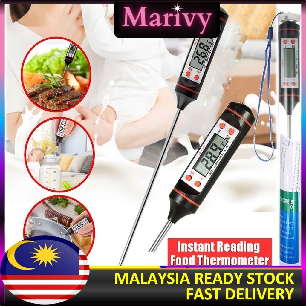 Digital Pen Food Grade Food Thermometer Cooking Probe Electronic ...