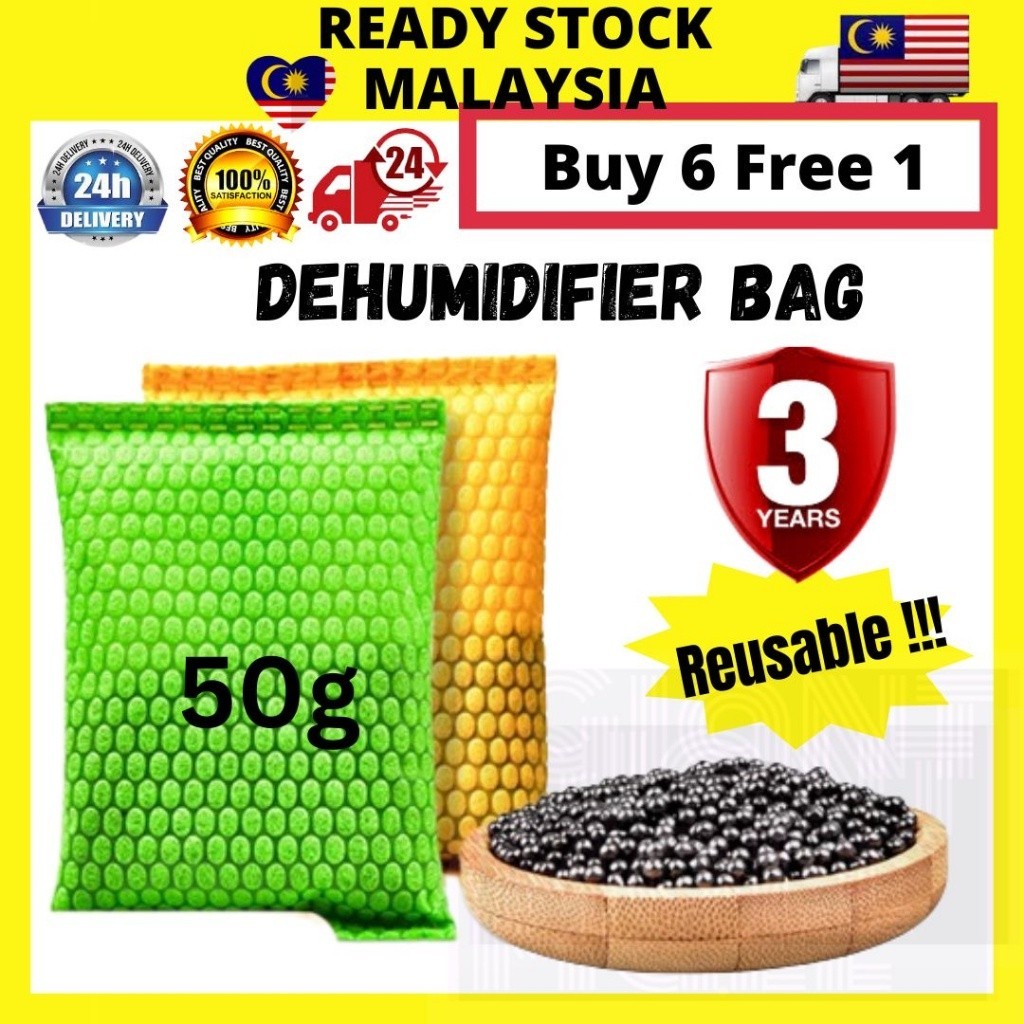 Reusable Dehumidifier Bag Moisture Absorber Mildew Drying Agent ...