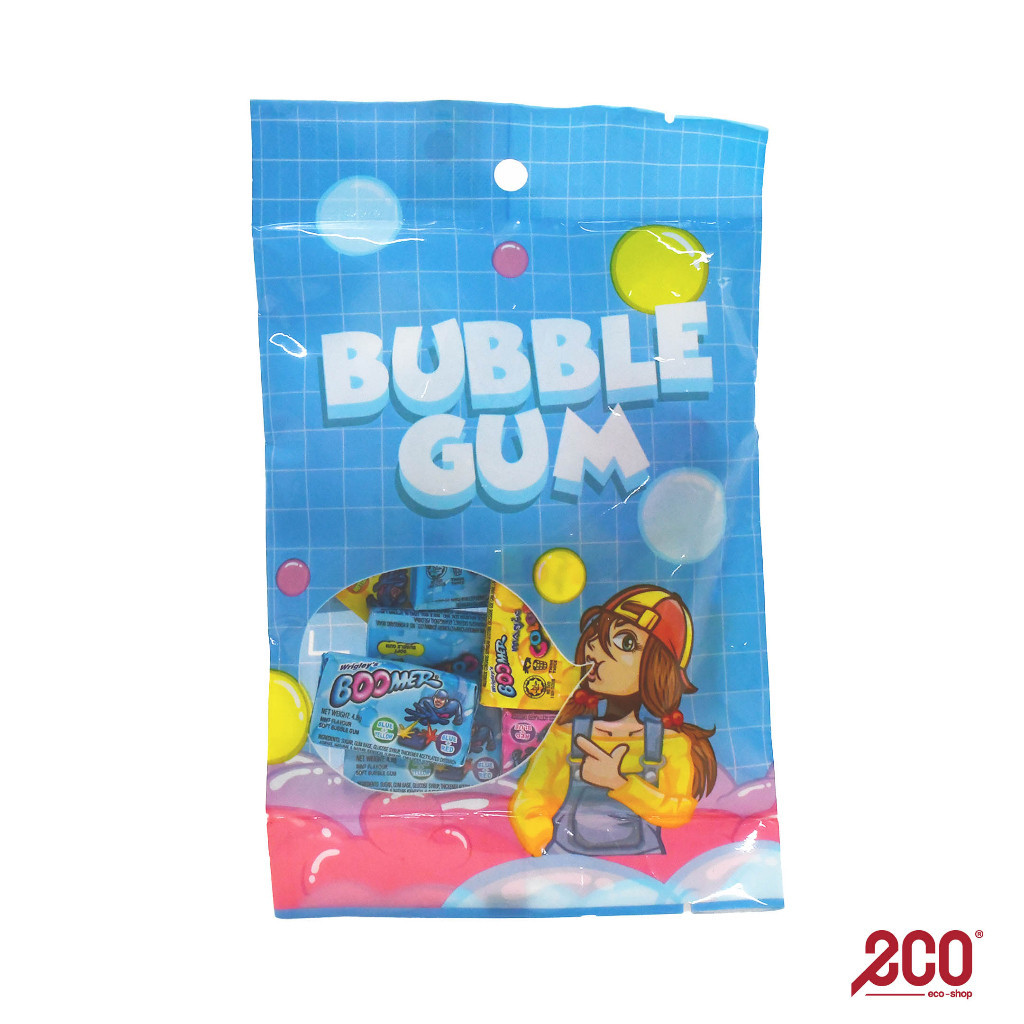 Wrigley's Boomer Magic Colors Bubble Gum (55g x 12 Pcs/Pack) AD-L001 ...