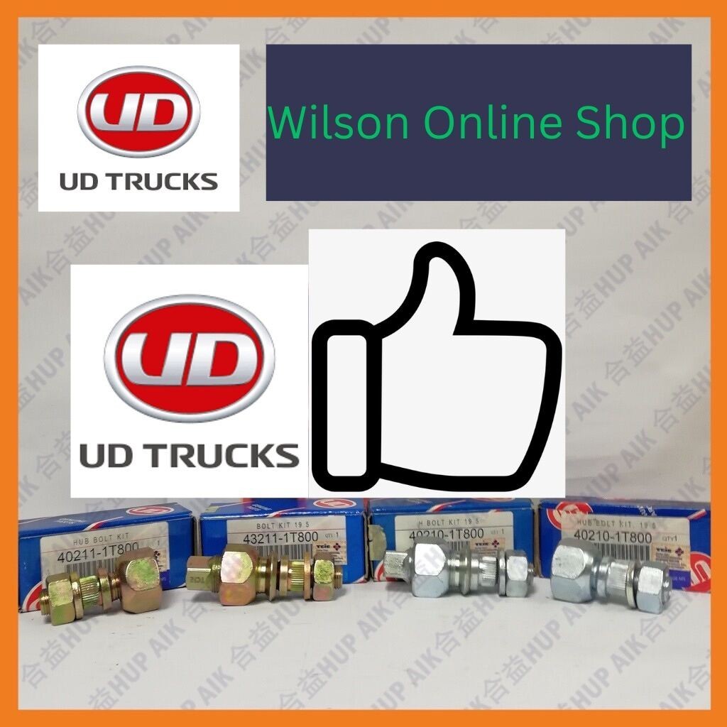 UD Original Nissan UD Truck Yu41 Brake Drum Types 19.5MM Front And Rear ...
