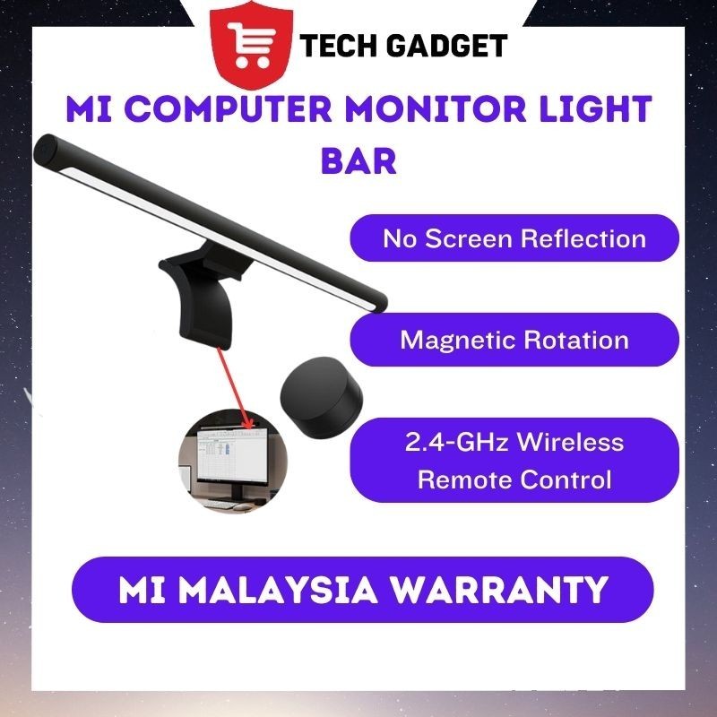 Xiaomi Mi Computer Monitor Light Bar | No screen reflection丨Magnetic ...