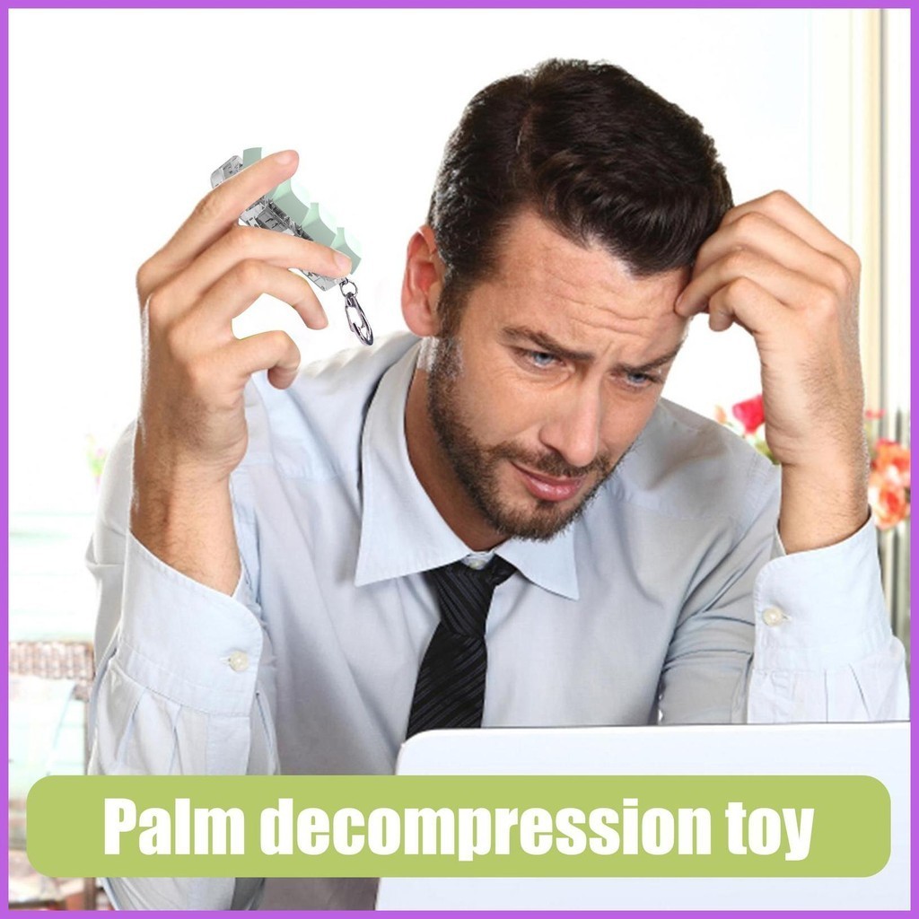 Keyboard Button Fidget Toy 4-Button Keyboard Stress Relief Toy Led ...