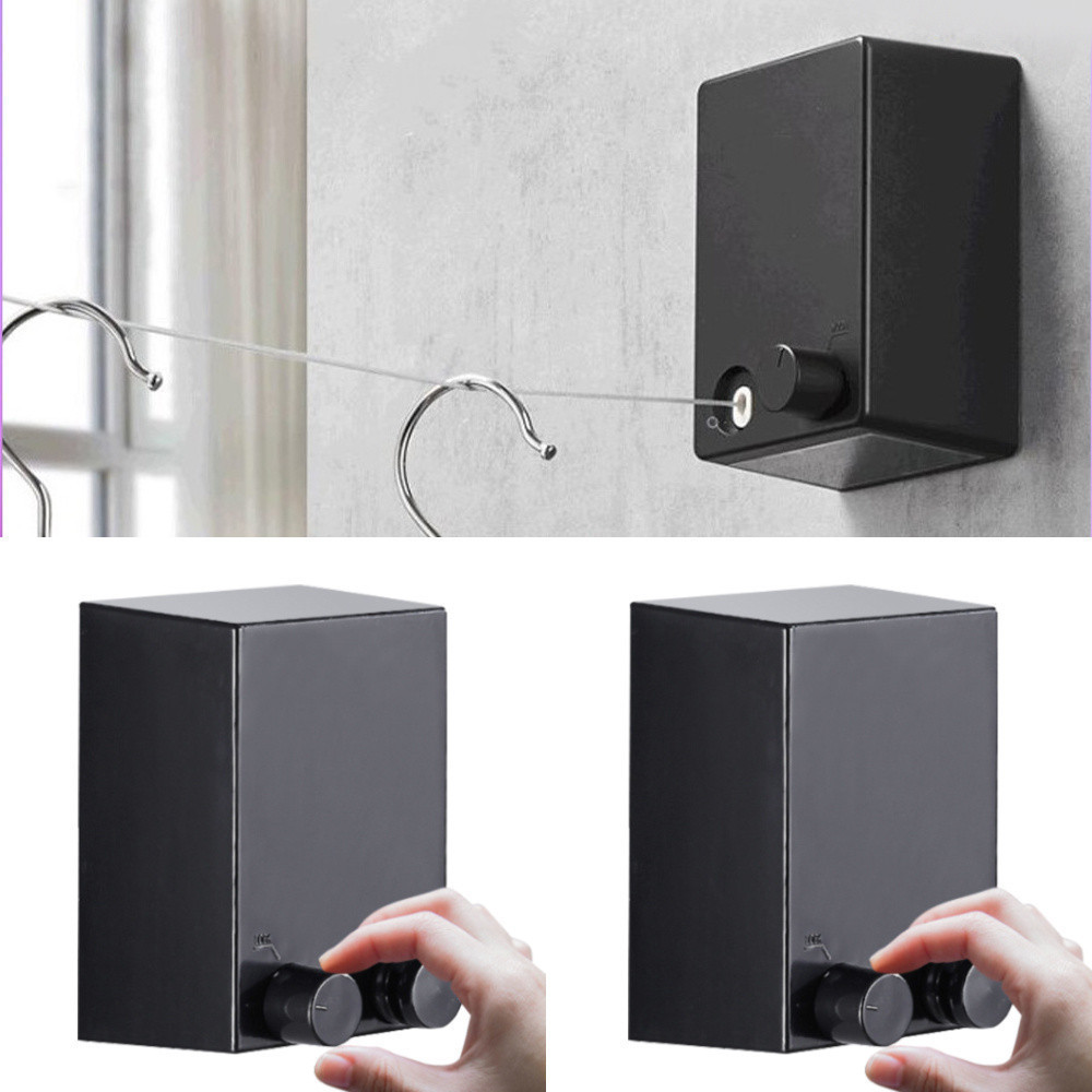 Telescopic Clothesline Stainless steel Clothes Hanger Drying Rack ...