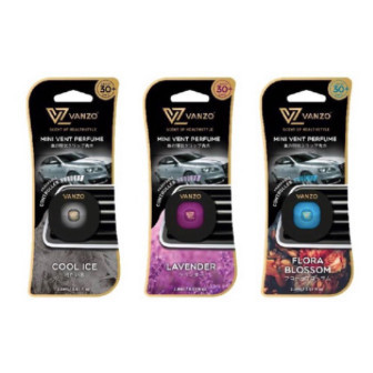 Vanzo mini vent perfume 2.0ml (cool ice/lavender/flora) | Shopee Malaysia