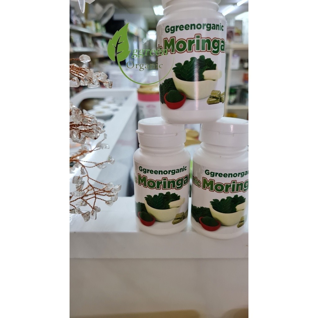 Organic Moringa Oleifera Premium Powder in Capsules (60 )or Powder Form ...