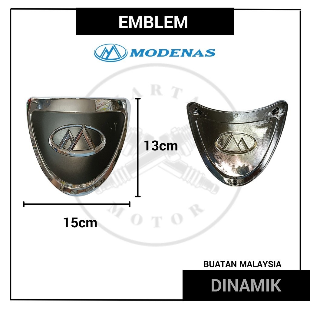HORN COVER EMBLEM DINAMIK - MODENAS DINAMIK EMBLEM LOGO STICKER HORN ...