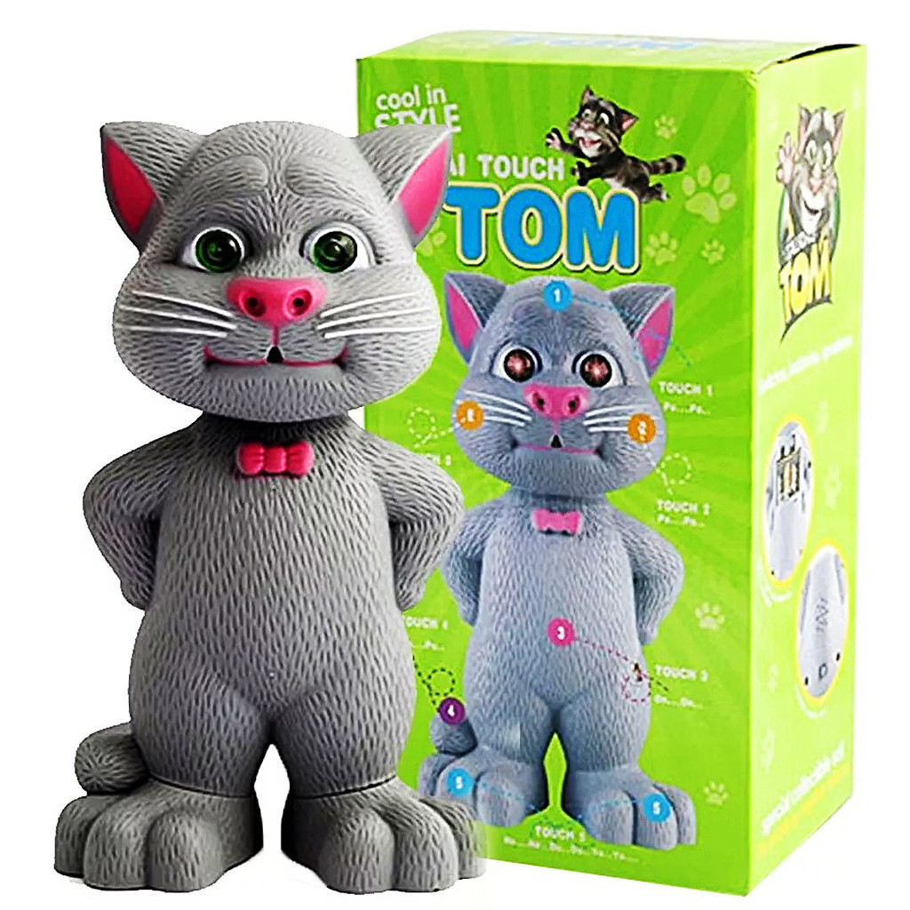 Battery Operated Talking Tom And Angela Cat Intelligent Cat Voice ...