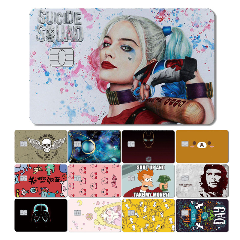 Cartoon Anime Wood Movie Panda Stone PVC Front Film Skin Sticker Cover ...