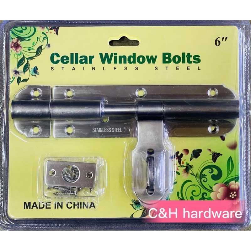 SELAK PINTU / YFL S/STEEL TOWER BOLT / DOOR LATCH | Shopee Malaysia