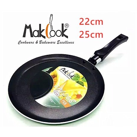 (HC) 20 cm/ 25cm Mak Cook Crepes Makcook Crepes Pan kuali roti jala 26 ...