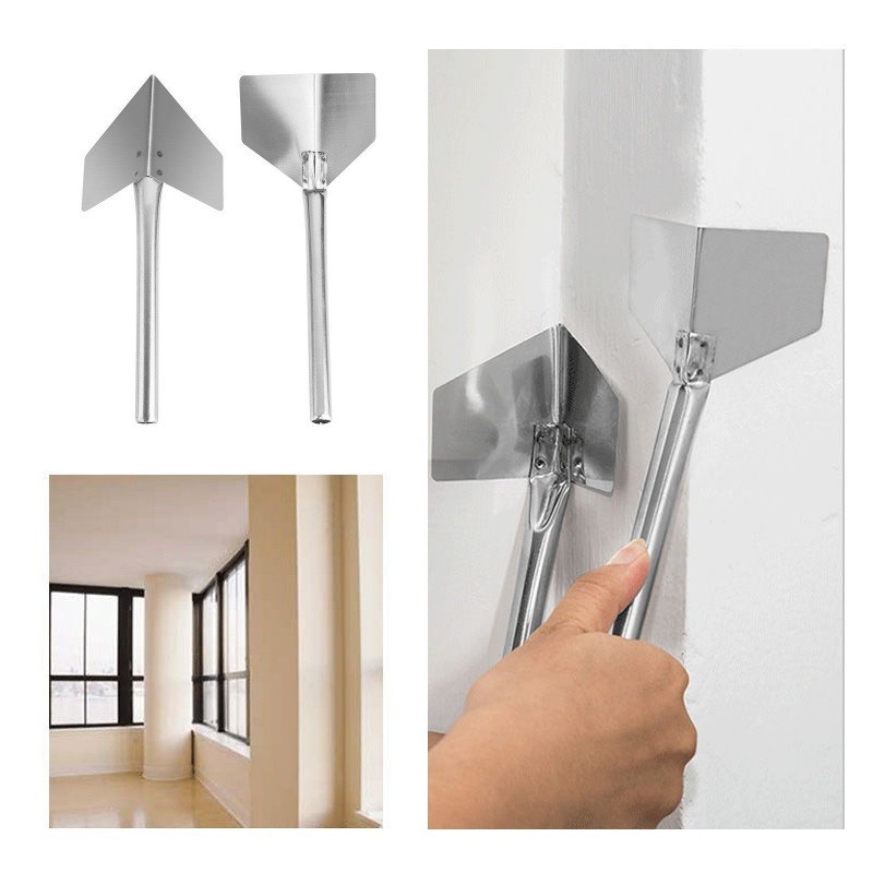 Stainless steel corner tool wall corner putty scraper construction and ...
