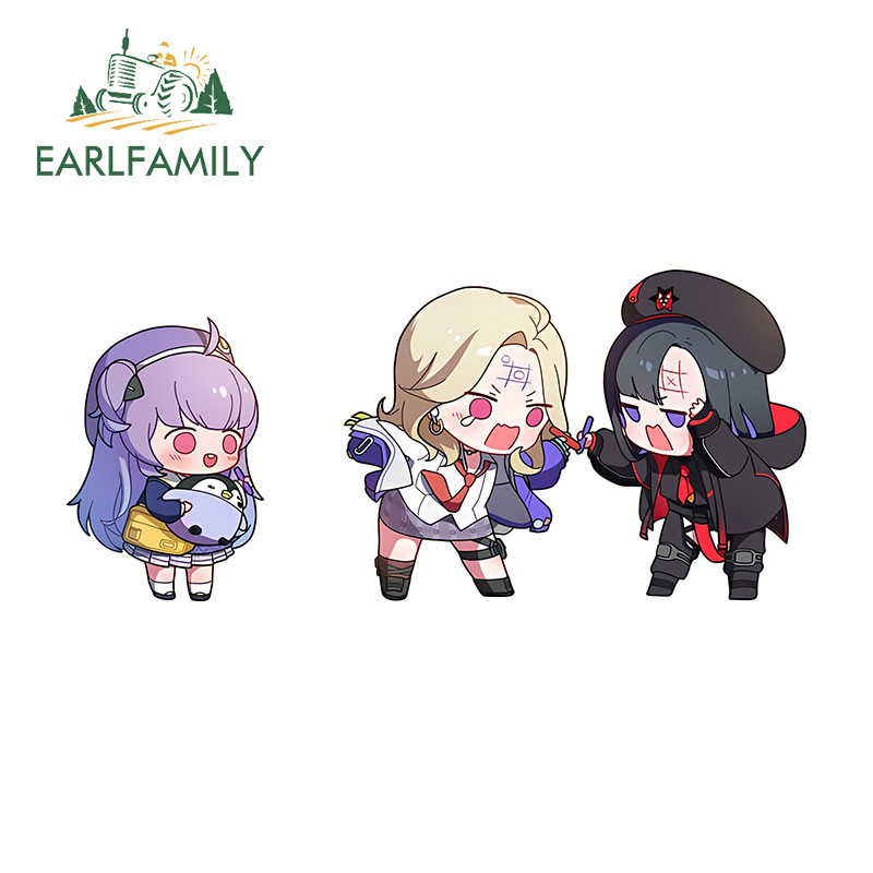 EARLFAMILY Goddess of Victory Nikke Car Stickers Cartoon Cute ...