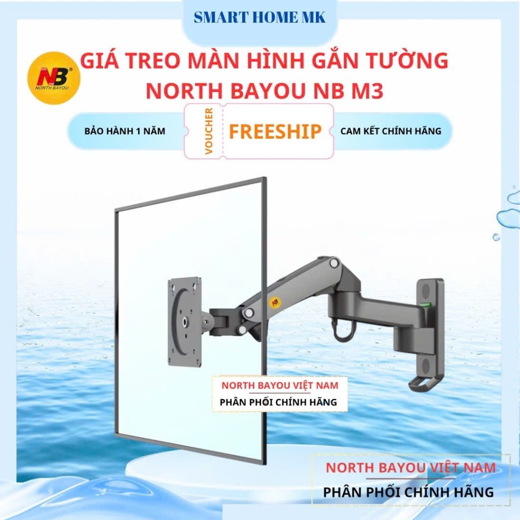 North Bayou M2/M3/F425 Wall Mount Computer Monitor Mount | Shopee Malaysia