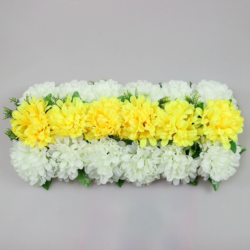 Electronic Wreath Flower Row Funeral Hall Fake Flower Cemetery Place ...
