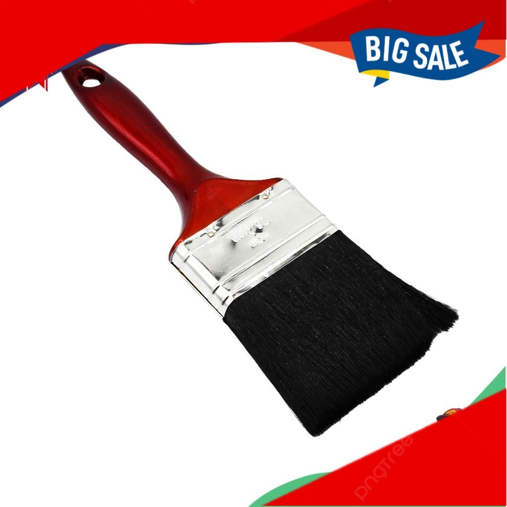PLUS Berus Cat Rumah, Plaint Brush 3inch (2cm x 10cm x 28cm) | Shopee ...