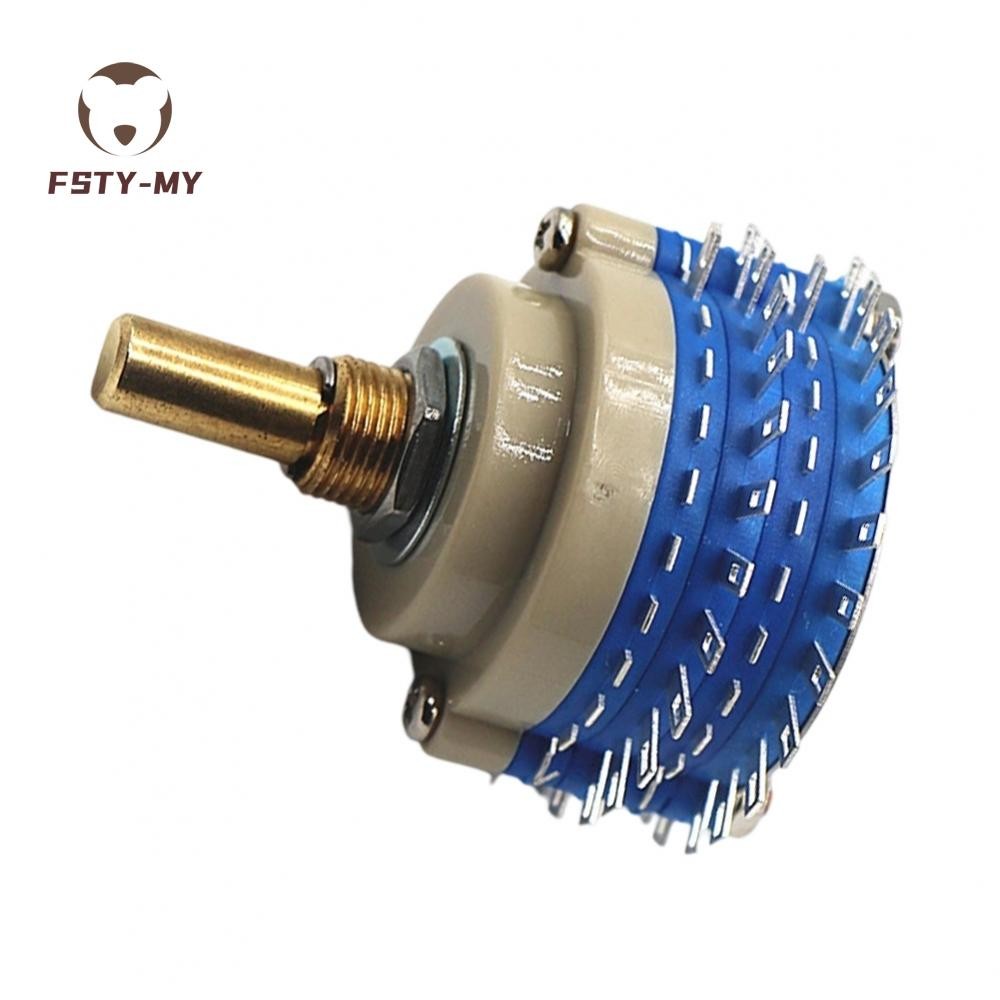 Volume Control Rotary Switch with 24 Sections Across 2 Poles for Custom ...