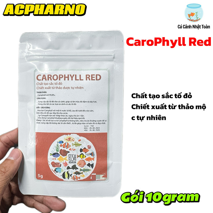 Carophyll Powder Pack 10gram Red Nest Enhancer for ACPharno aquarium ...