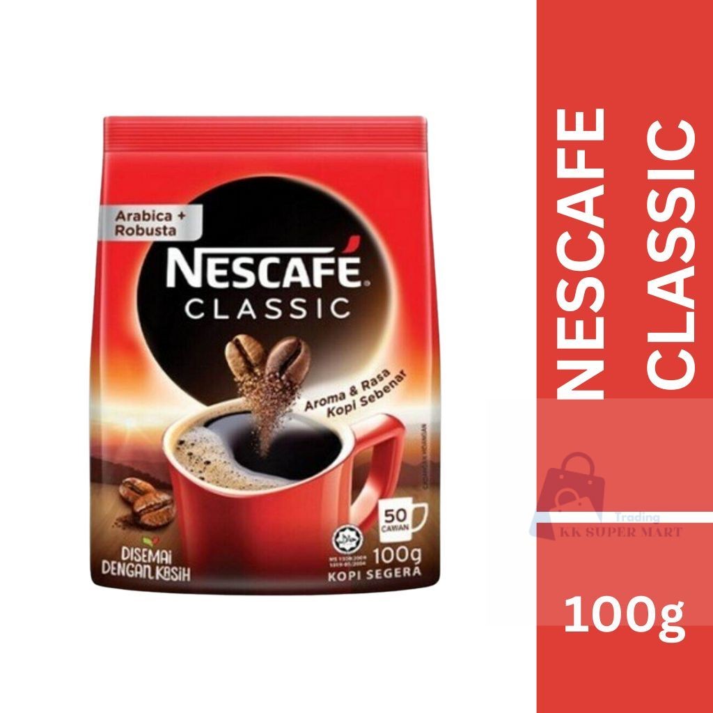 NESCAFE Coffee Powder Classic (100g) | Shopee Malaysia