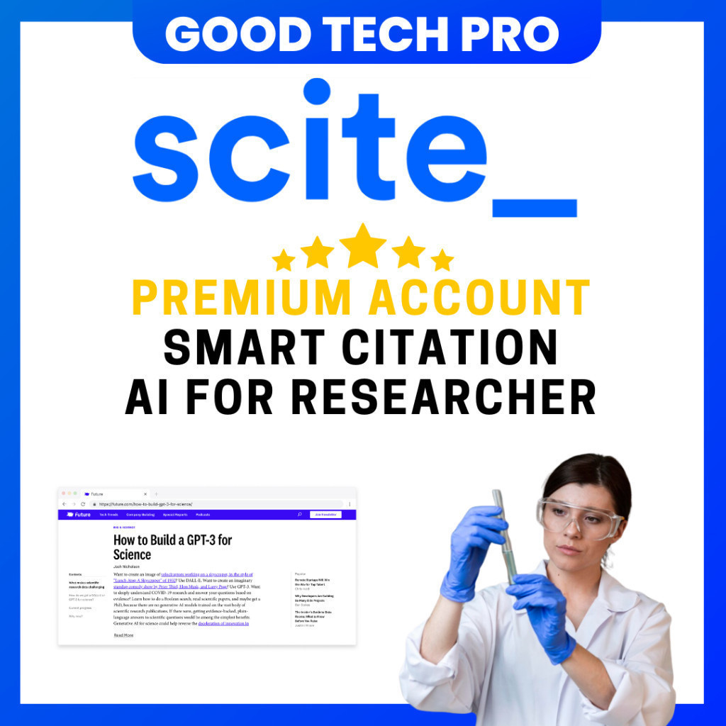 SCITE AI SCITE Account Smart Citations Research Paper writing system Generating & Citing ...