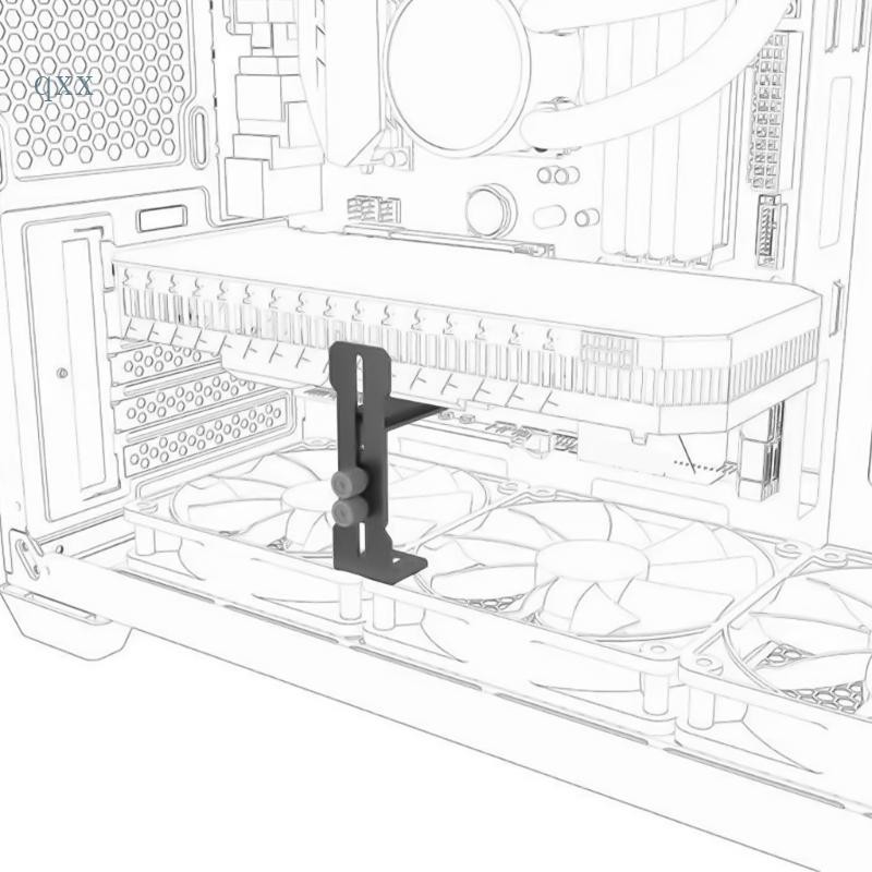 CH* Adjustable Aluminum Graphics Card GPU Sags Bracket Video Card Stand ...