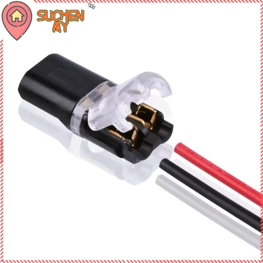 SUCHENMY Fast Plug Wire Connector, With Locking Buckle 2Pin Quick ...