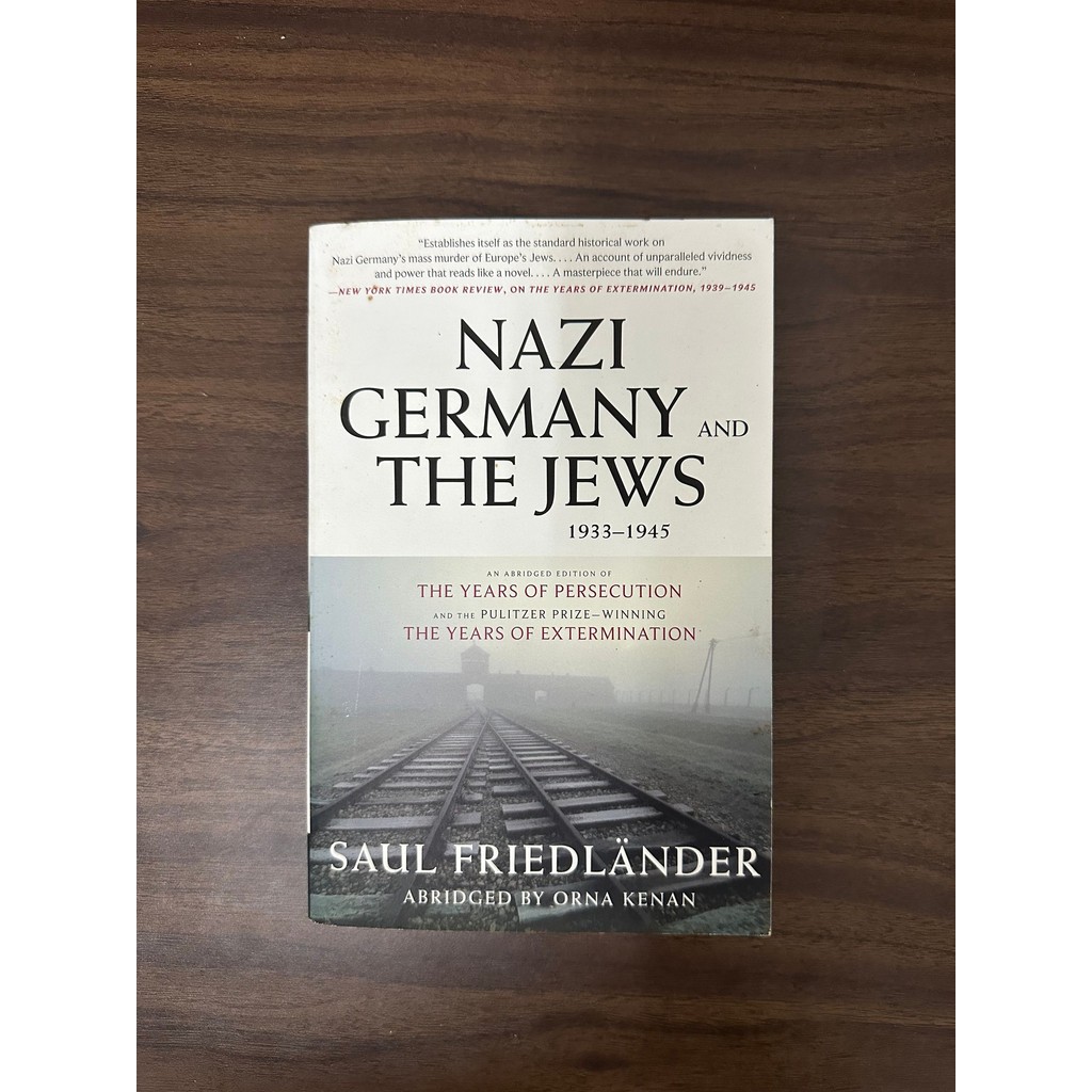 [Used Book] Nazi Germany and the Jews, 1933-1945: Abridged Edition ...