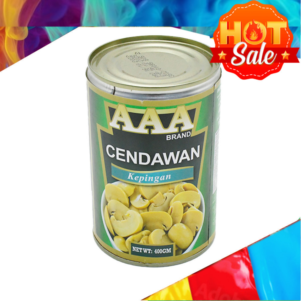 (HALAL) Cendawan Button Dalam Tin, Cendawan Dalam Tin, Cendawan Hiris ...