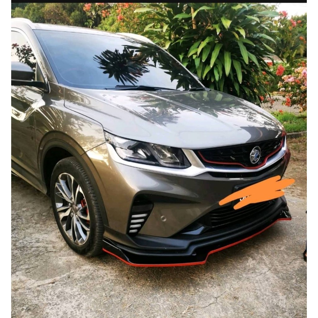 Proton X50 Sporty Front Lip Front Bumper Lip Bodykit 1set | Shopee Malaysia
