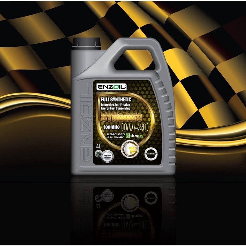 Enzoil Synature 0W20 GF5 API SN/RC fully synthetic engine oil (3 liter ...