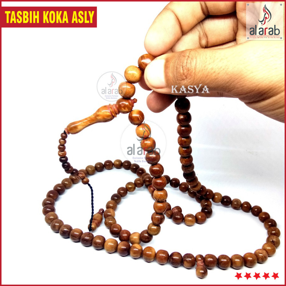 TASBIH KOKKA 99 ORIGINAL Tasbih Kayu Koka Asli Tasbih Koka Original ...
