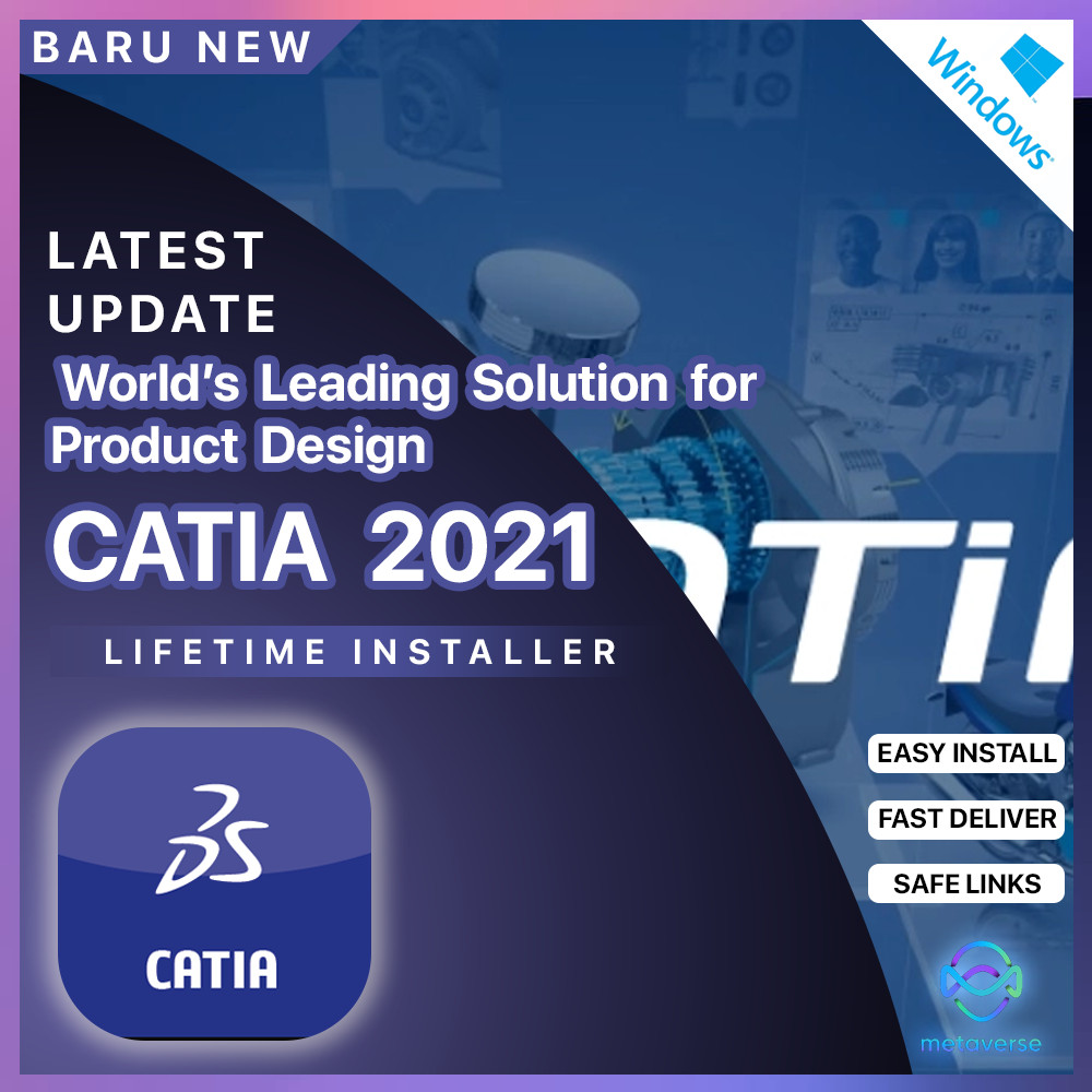 💻⚙️ DS CATIA P3 V5-6R2020 - 2010 SP6 R30-R20 🔹 with Video Guide ...