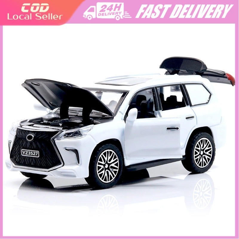 1:36 simulation car model lexus lx570 alloy car model car toys for kids ...