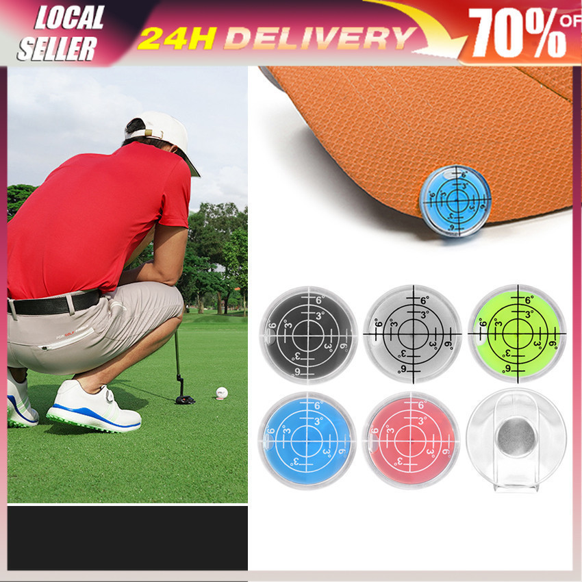 Small Golf Marker Spirit Level with hat clip High Precision Measure ...