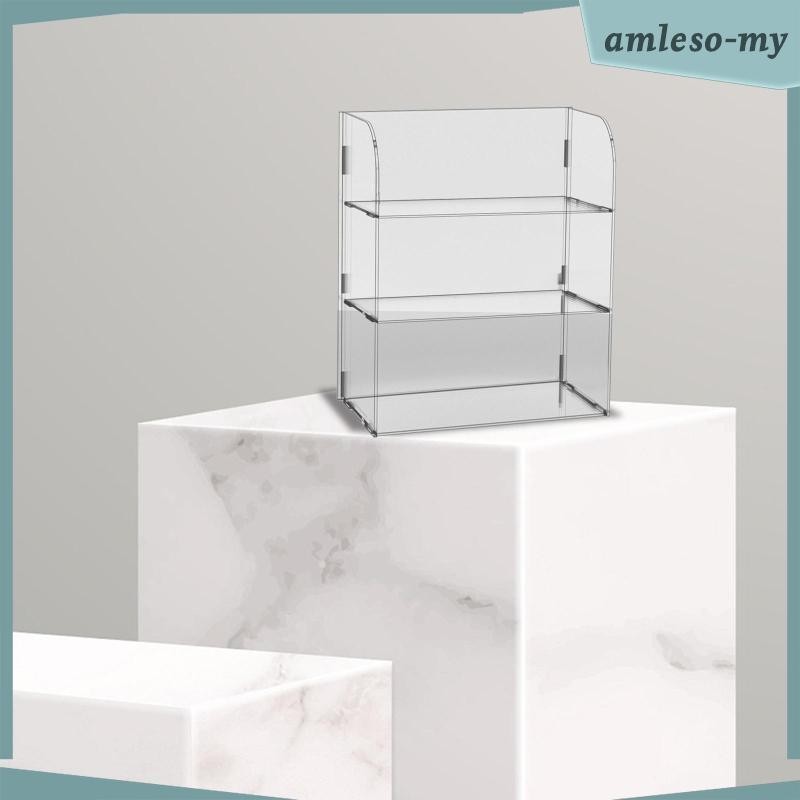 [AmlesoMY] Acrylic Display Rack Showcase Stand Shelves Toy Dolls Figure ...