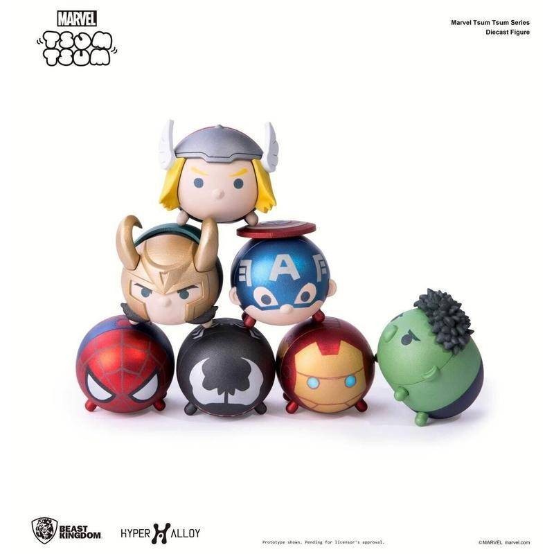 Beast Kingdom Marvel Avengers Infinity War Tsum Tsum Diecast Figure ...