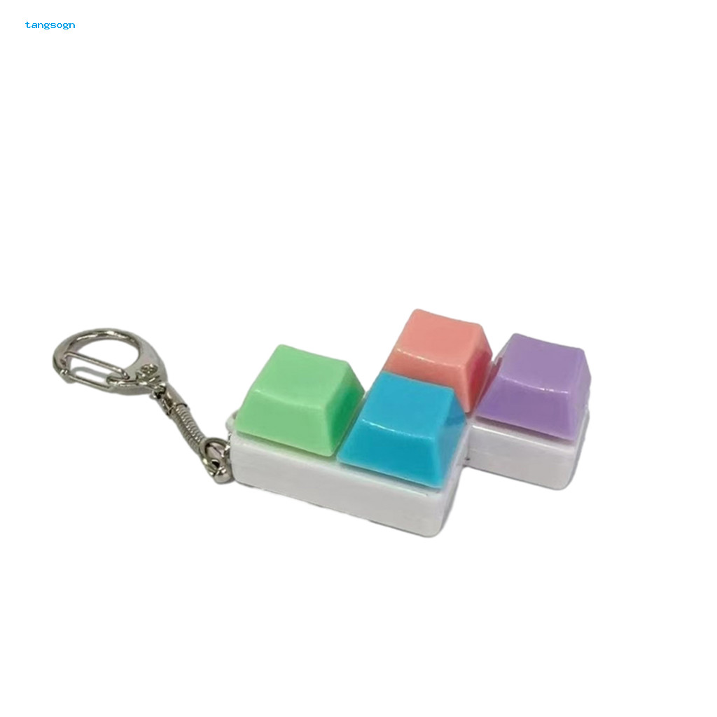 Durable Keycap Toy Portable Keycap Fidget Toy Keychain for Stress ...