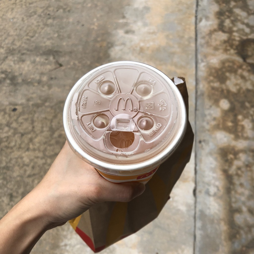 Strawless LID for 16oz Cold Paper Cup - PACK100 | Shopee Malaysia