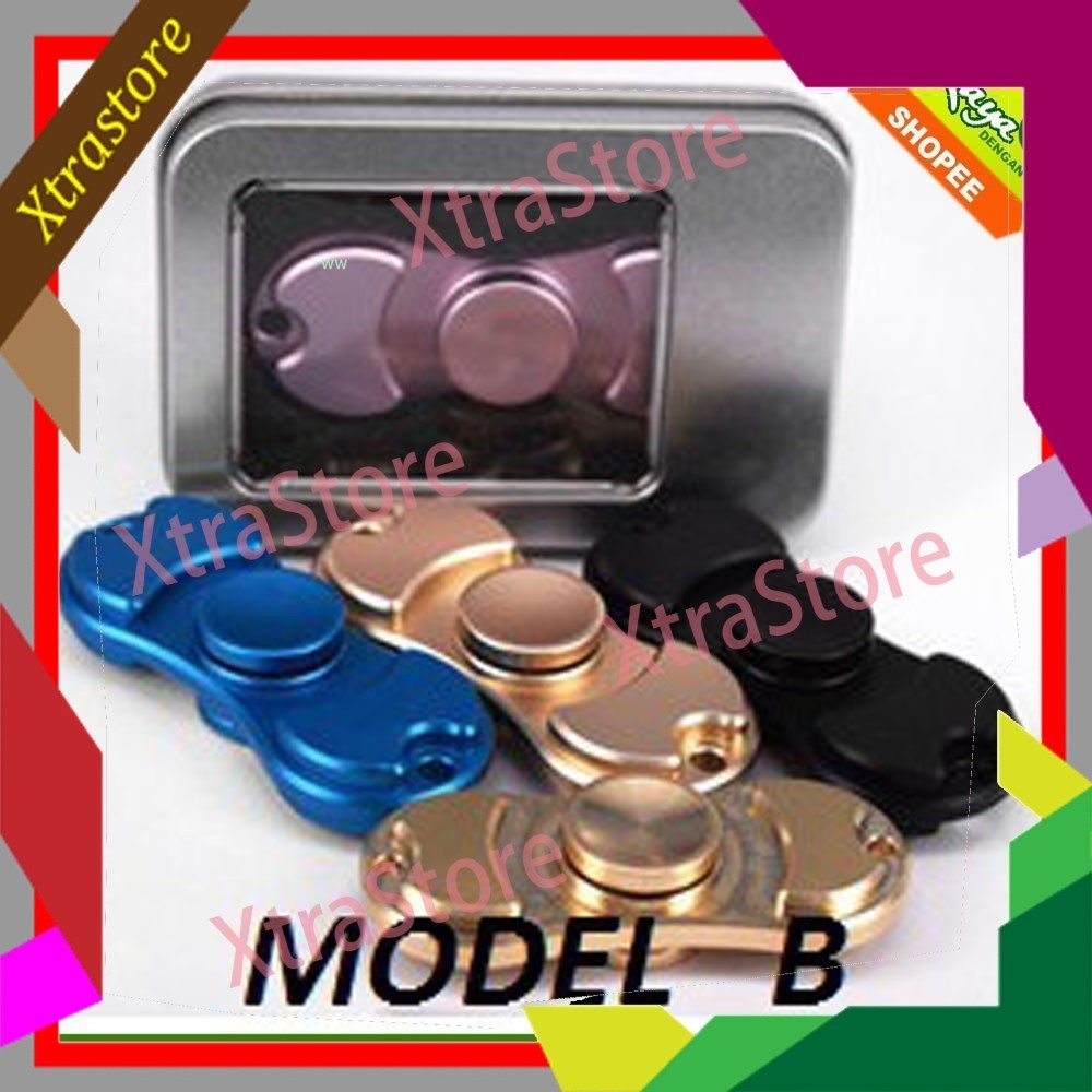 🚀Xtrastore🚀 Torqbar Copper Aluminium Hand Spinner Tri Fidget Focus ...