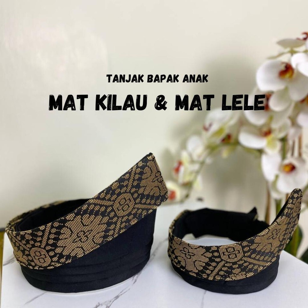 TANJAK BAPAK ANAK MAT KILAU & MAT LELA NURI JUBAH | Shopee Malaysia