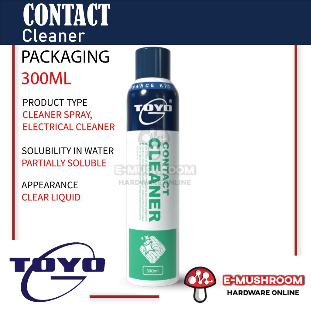 TOYO-G Contact Cleaner Spray 300ml | Shopee Malaysia