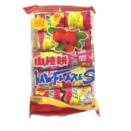 Haw Flakes / Asam Keping Asam Duit 山楂饼 8g x 10 pcs / Packet | Shopee ...